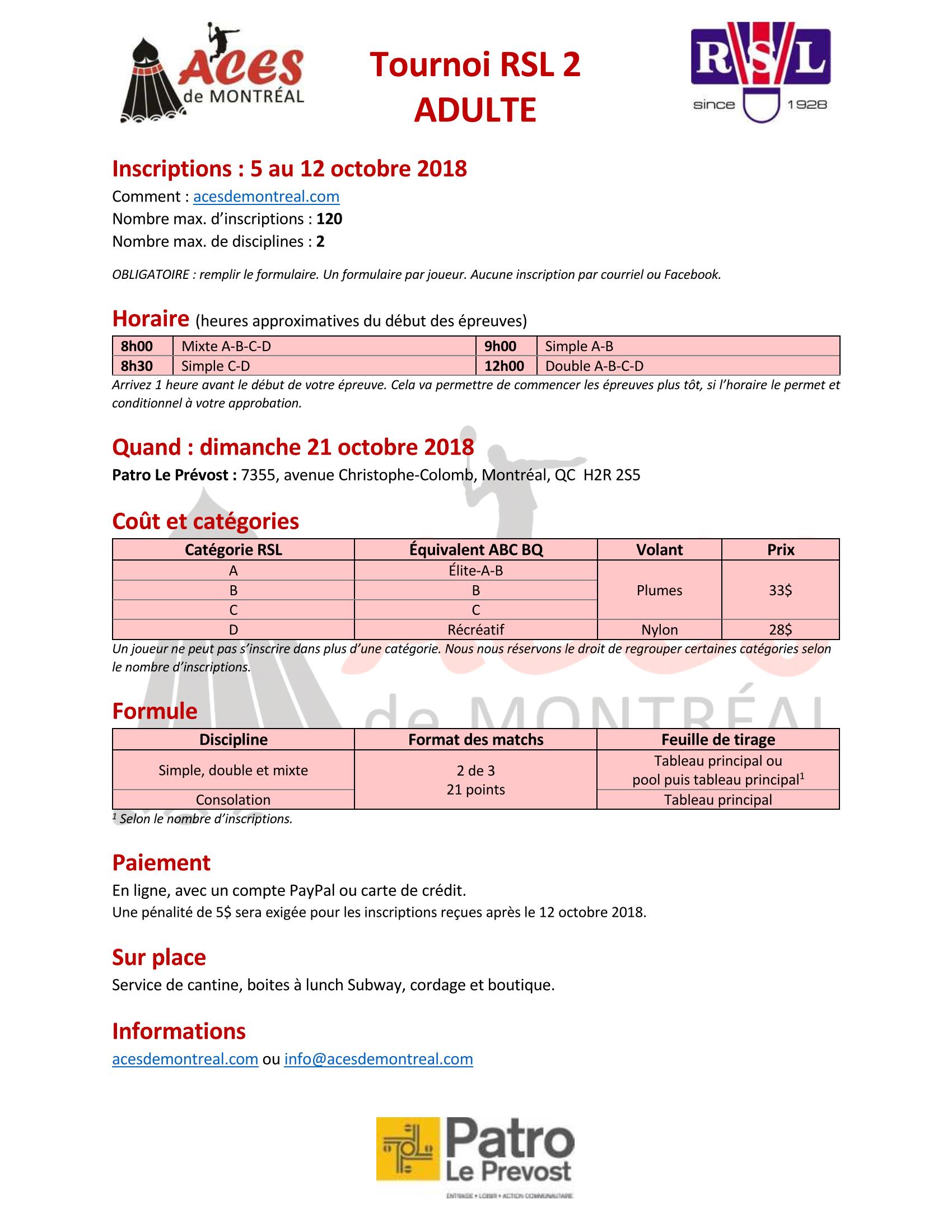 Pub-RSL2-21oct2018 | Aces de Montréal